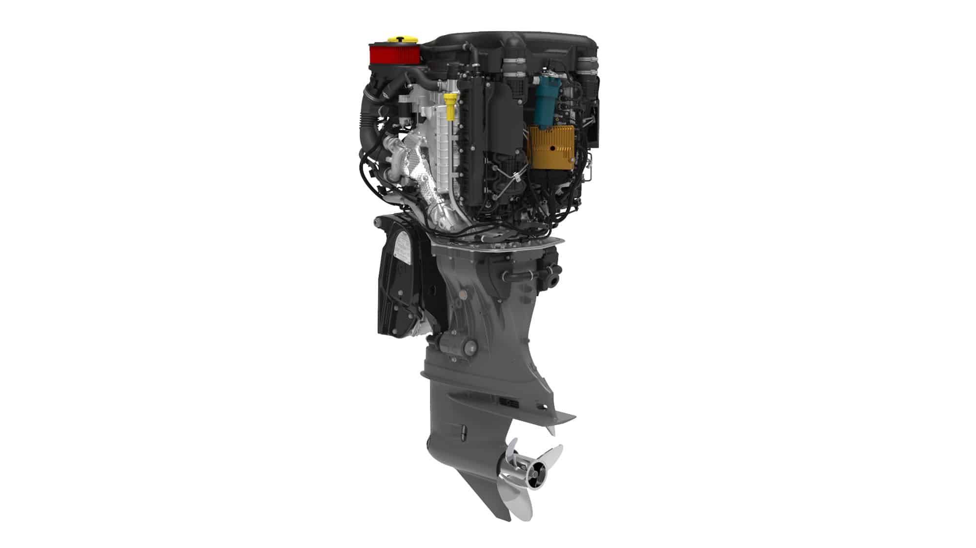 Cox Powertrain 300 hp Diesel Outboard Motor Test