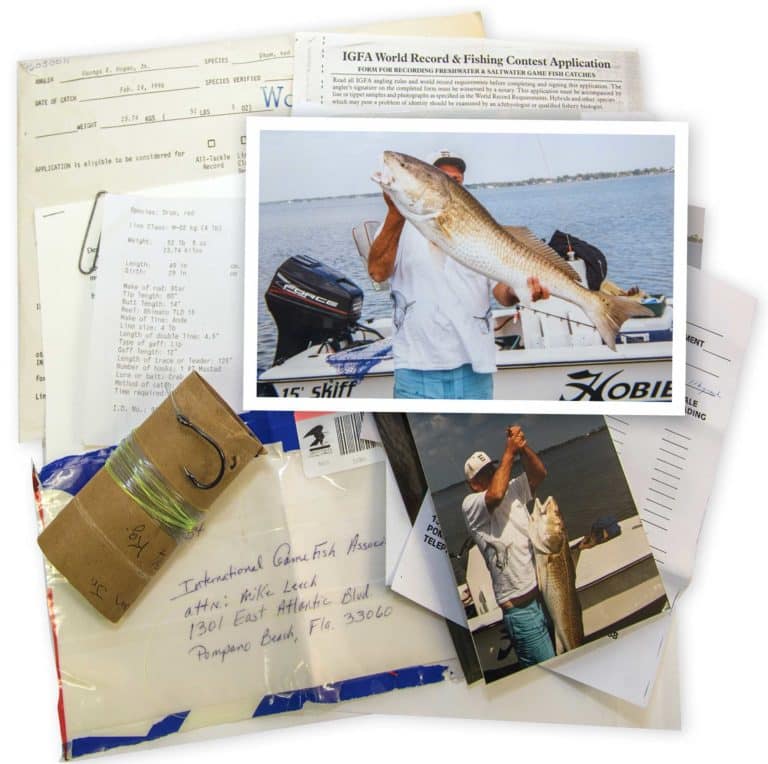 World Record Redfish | Sport Fishing Mag