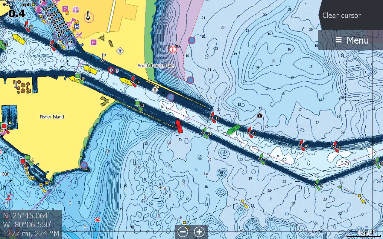 C-Map Coastal High-Res Bathymetry | Sport Fishing Mag