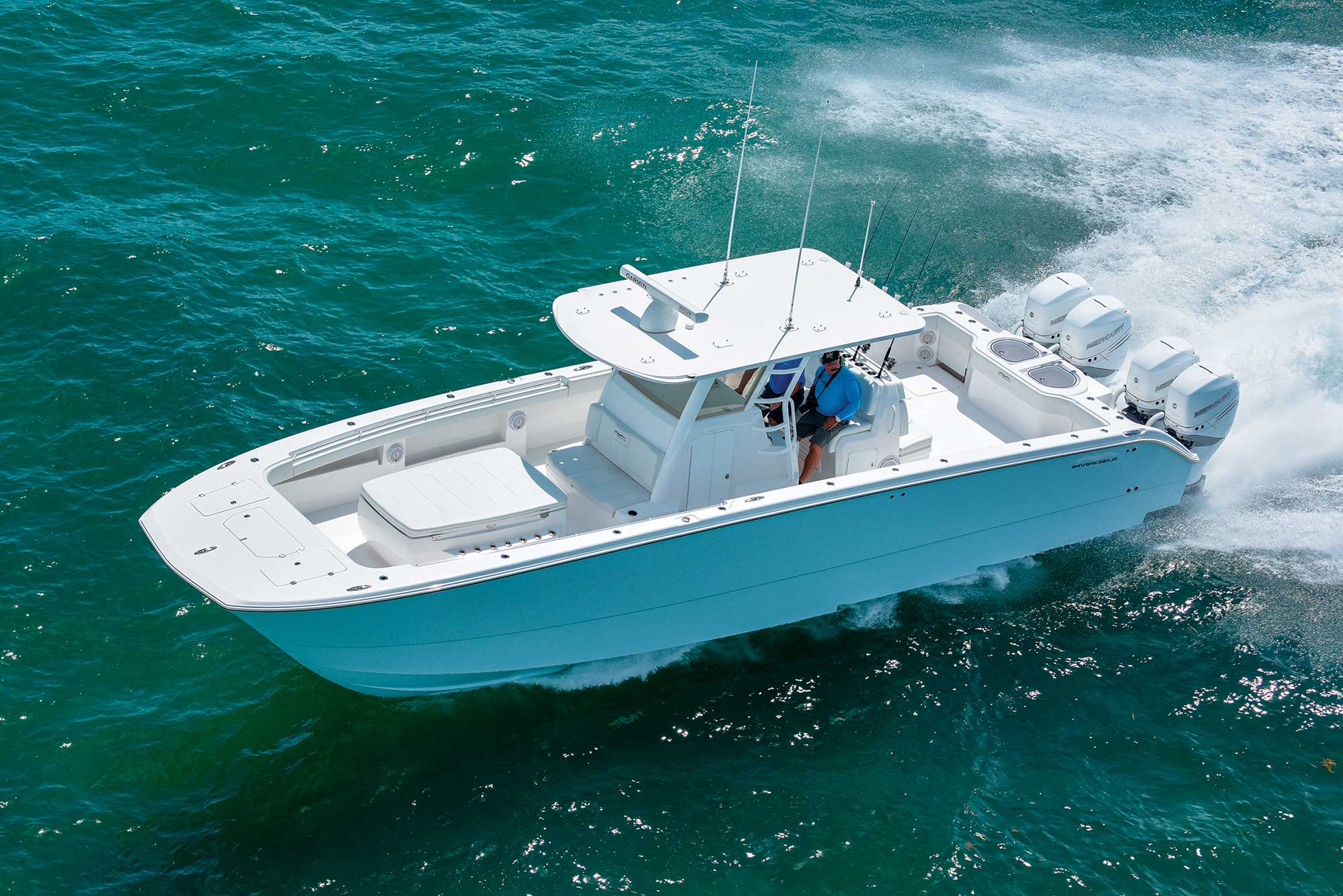 Boat Review: Invincible 40 Catamaran | Sport Fishing Mag