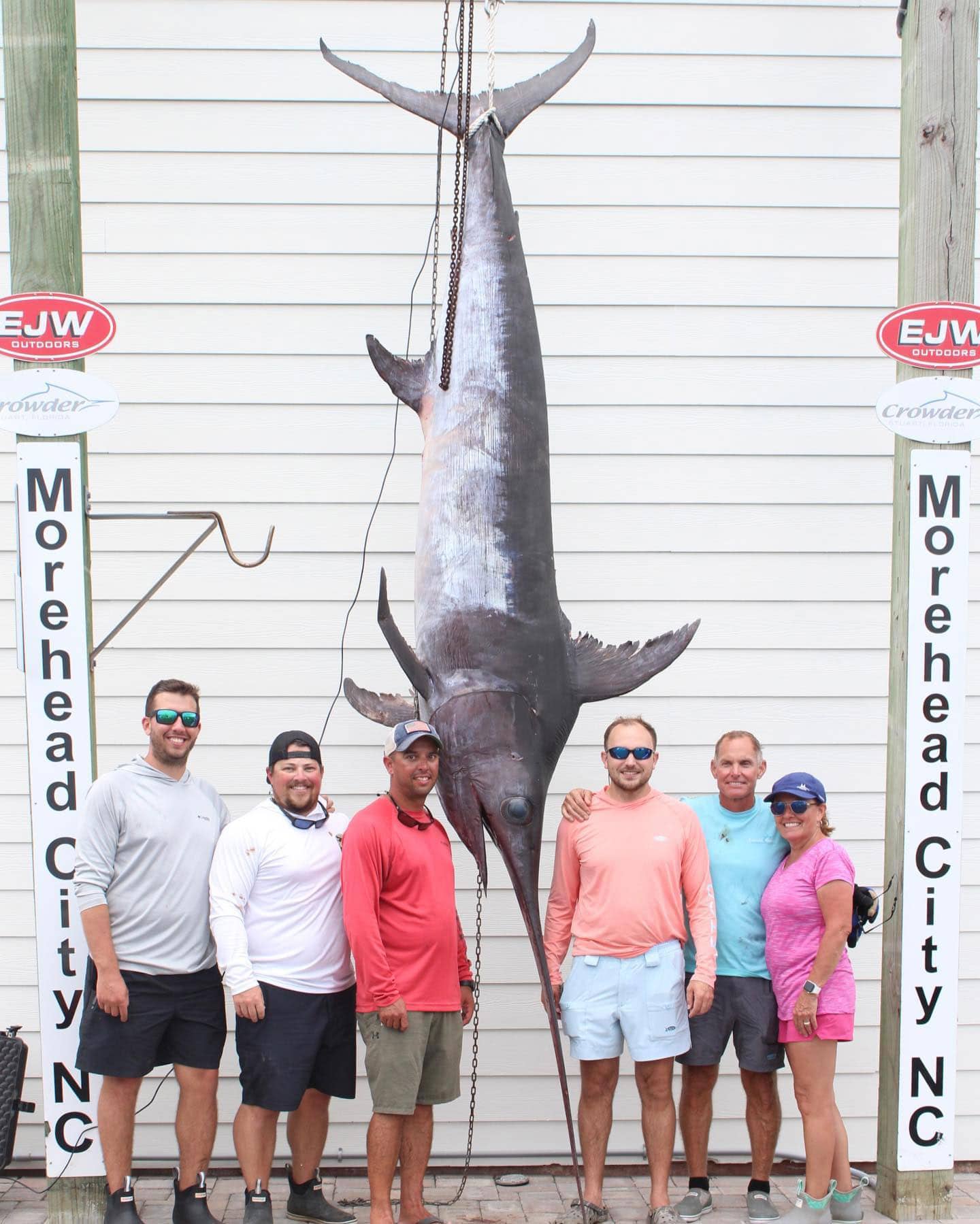 A 2.5-Hour Battle With a 500-Pound, State-Record Swordfish